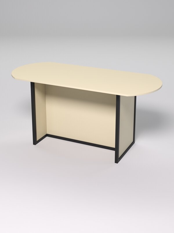 Стол для совещаний СС-46А "стронг" в стиле лофт, Крем Вайс. Производитель товара - компания Westcom.