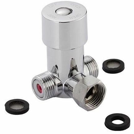 Дивертор для сенсорного смесителя Savol AAA латунь хром универсальный система быстрого монтажа