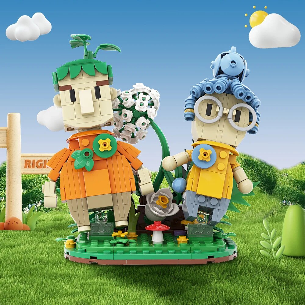 Gobricks MOC It Takes Two Game Bricks набор — фото 1