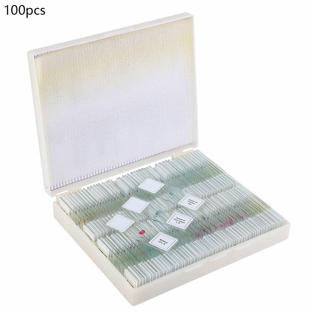 Набор 100 слайдов для биологического образования