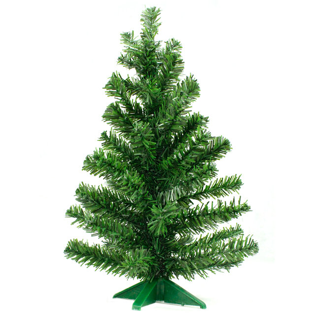 Ель искусственная MOROZCO Декоративная зеленая, 30 см, ПВХ, MOROZCO, 0503