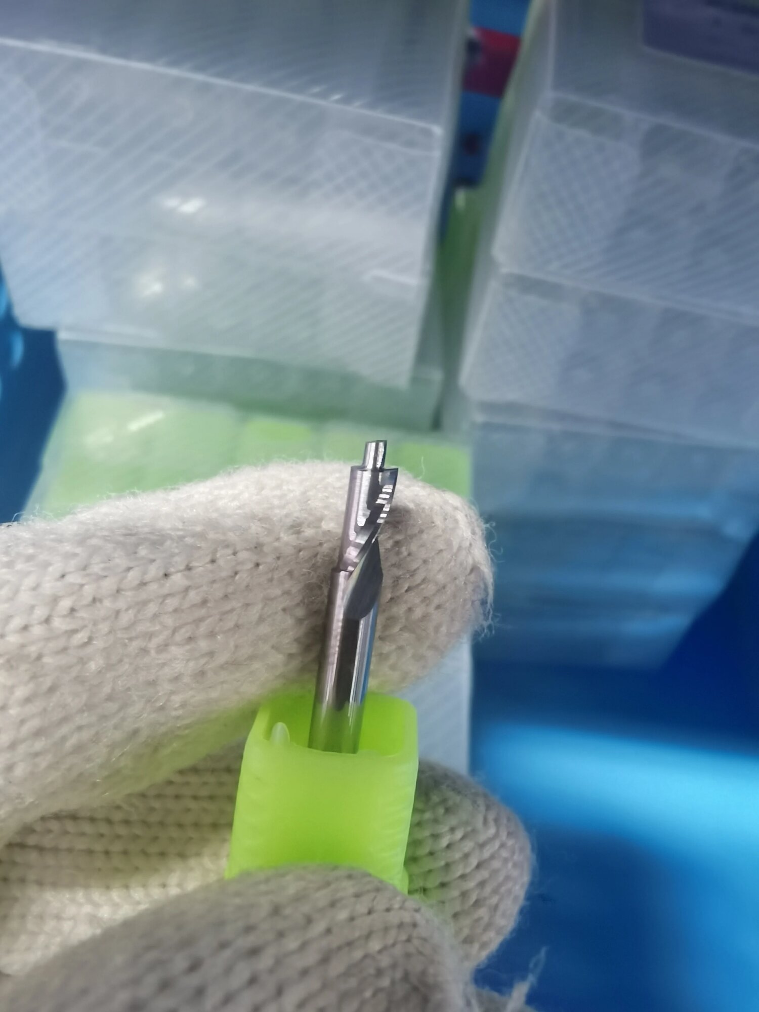 10 шт. 3,175 мм одноканавочный без кромки фреза для гравировки шрифтов с ЧПУ 1 канавка бесконечный нож гравер концевая фреза для ПВХ акрила 3.175x2.0x1.5x38L