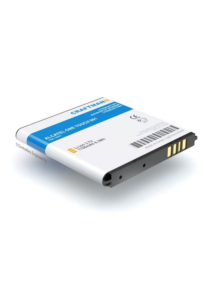 Аккумулятор CAB32A0000C1, TLiB32A для Alcatel One Touch 991