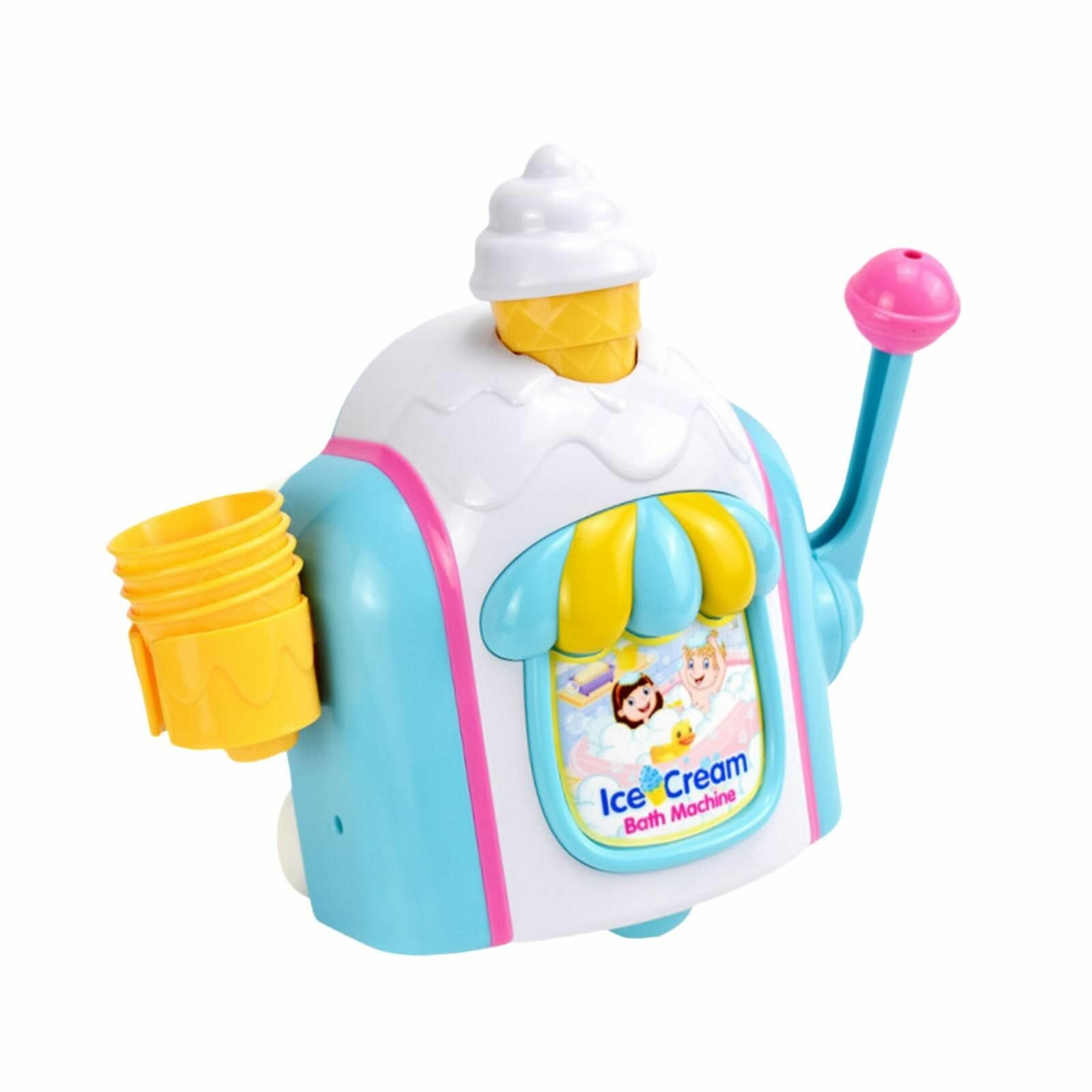 Детское мороженое Детская игрушка для ванны Создание пузырей 23CMX23CMX8CM