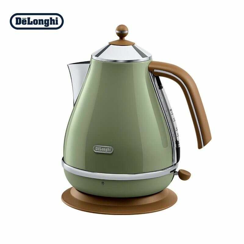 DeLonghi Электрический чайник KBOV2001-GR, темно-зеленый