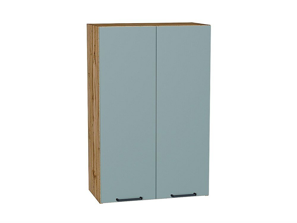 VVT Шкаф верхний с 2-мя дверцами Флэт Дуб Вотан, Grey-green In 2S, 920, 600 В*Ш*Г 920*600*318, фасад ЛДСП Grey-green In 2S, корпус Дуб Вотан Grey-green In 2S