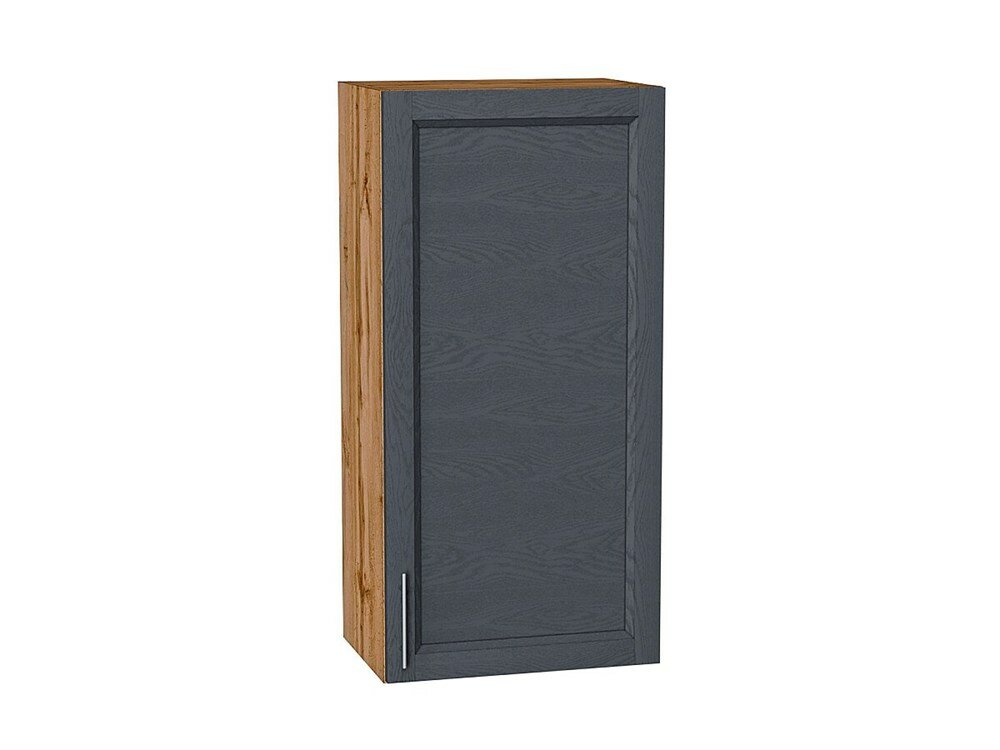 VVT Шкаф верхний с 1-ой дверцей Сканди Дуб Вотан, Graphite Softwood, 920, 450 В*Ш*Г 920*450*320, фасад МДФ Graphite Softwood, корпус Дуб Вотан Graphite Softwood