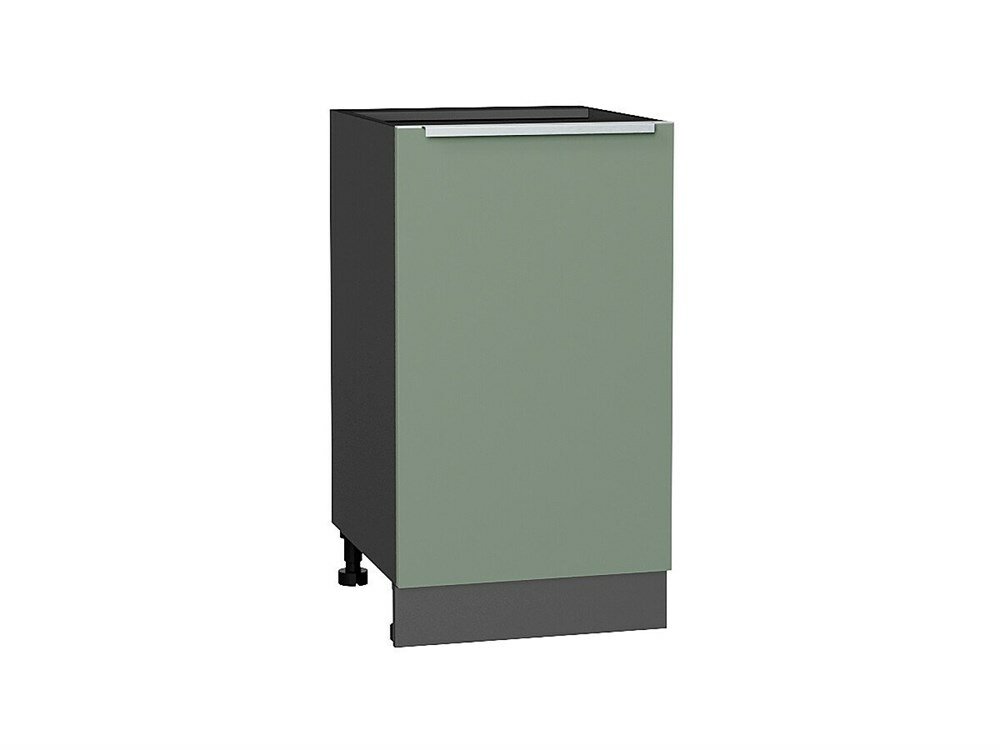 VVT Шкаф нижний с 1-ой дверцей Фьюжн Graphite, Silky Mint, 450