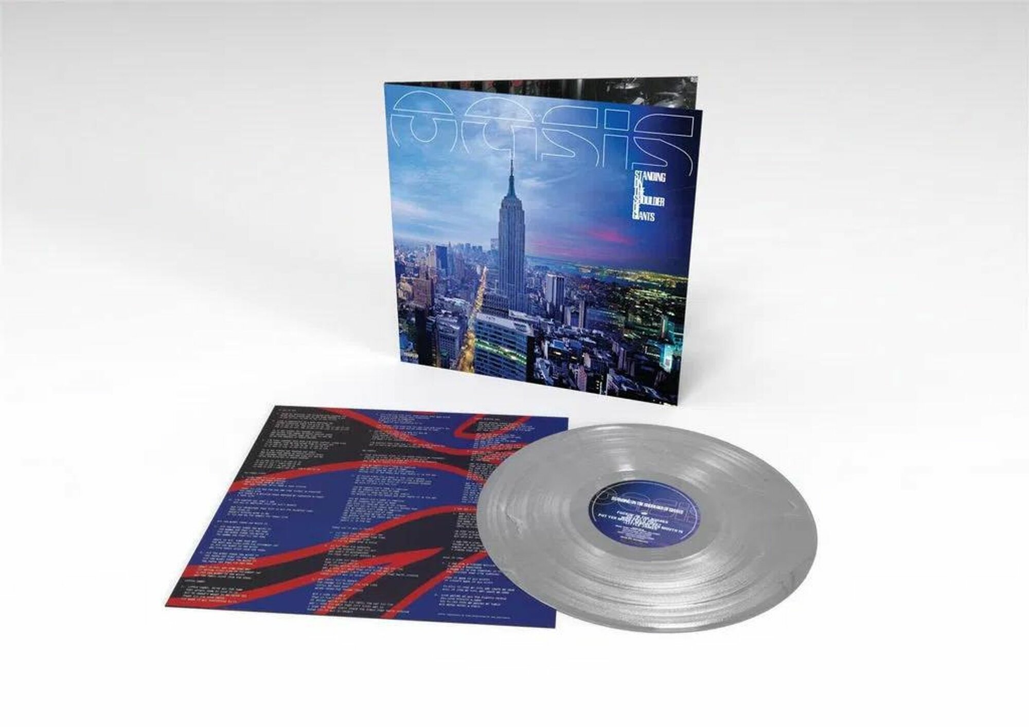 Виниловая пластинка Oasis - Standing On The Shoulder Of Giants (25th Anniversary Edition) (Silver Vinyl) (1 LP)
