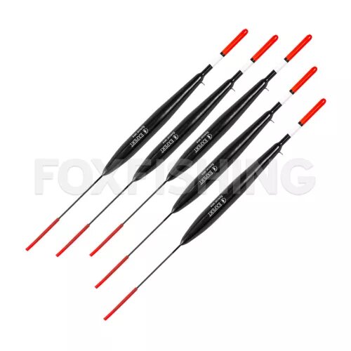 Поплавок Expert 202-45 0,7гр. 12,5см. 5шт. антенна 2,5мм. /цв. Красный