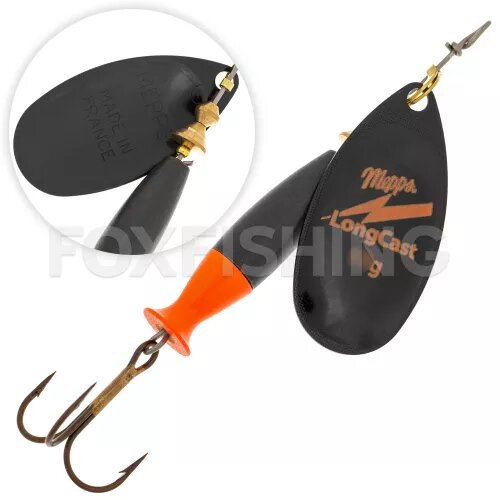 Блесна вращающиеся Mepps Aglia Long Cast №5 24гр. #BL