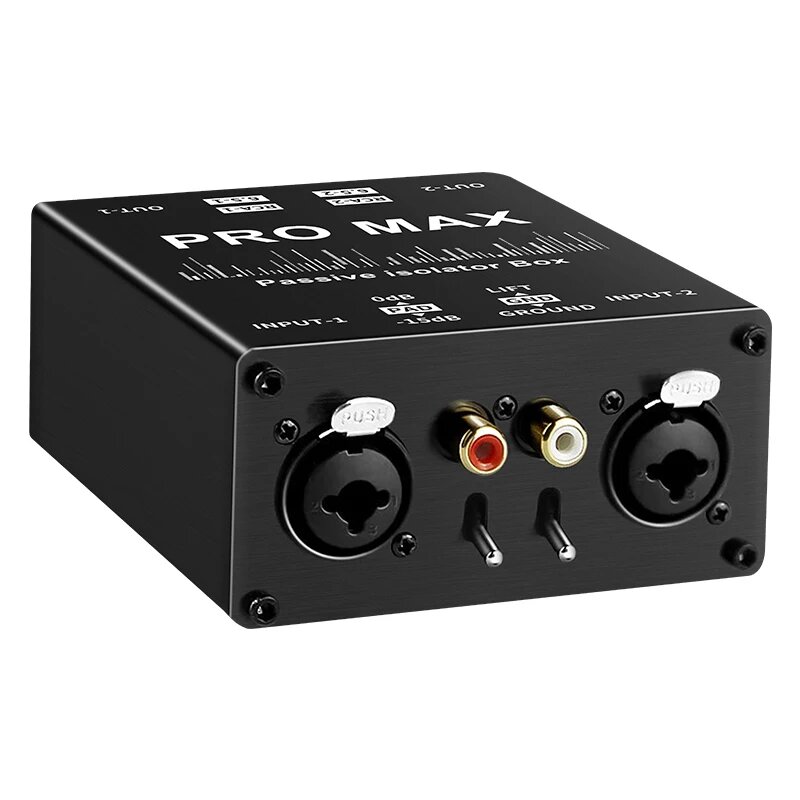 TITAK Двухсторонний аудиоизолятор XLR 6,5
