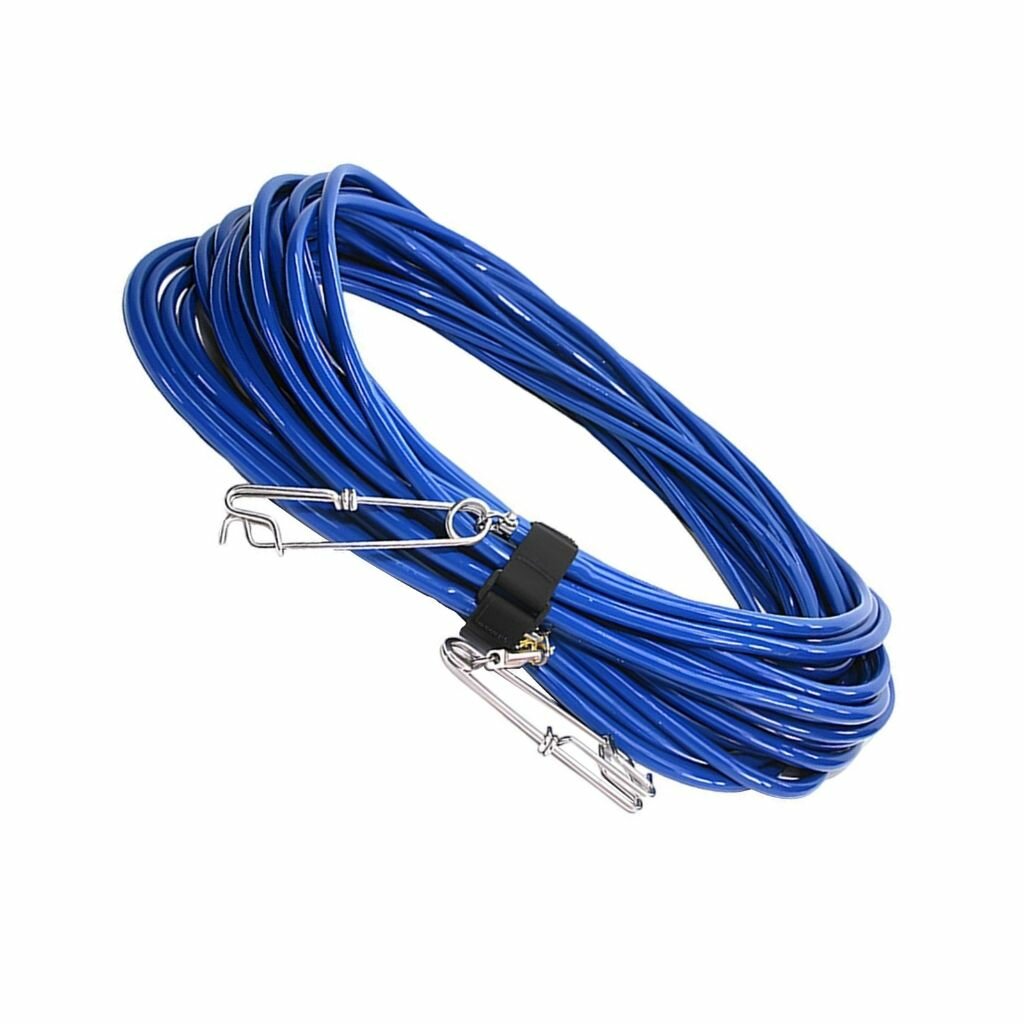 Рыболовные товары, тяговый трос для морской охоты на рыбу длиной 10 м-синий