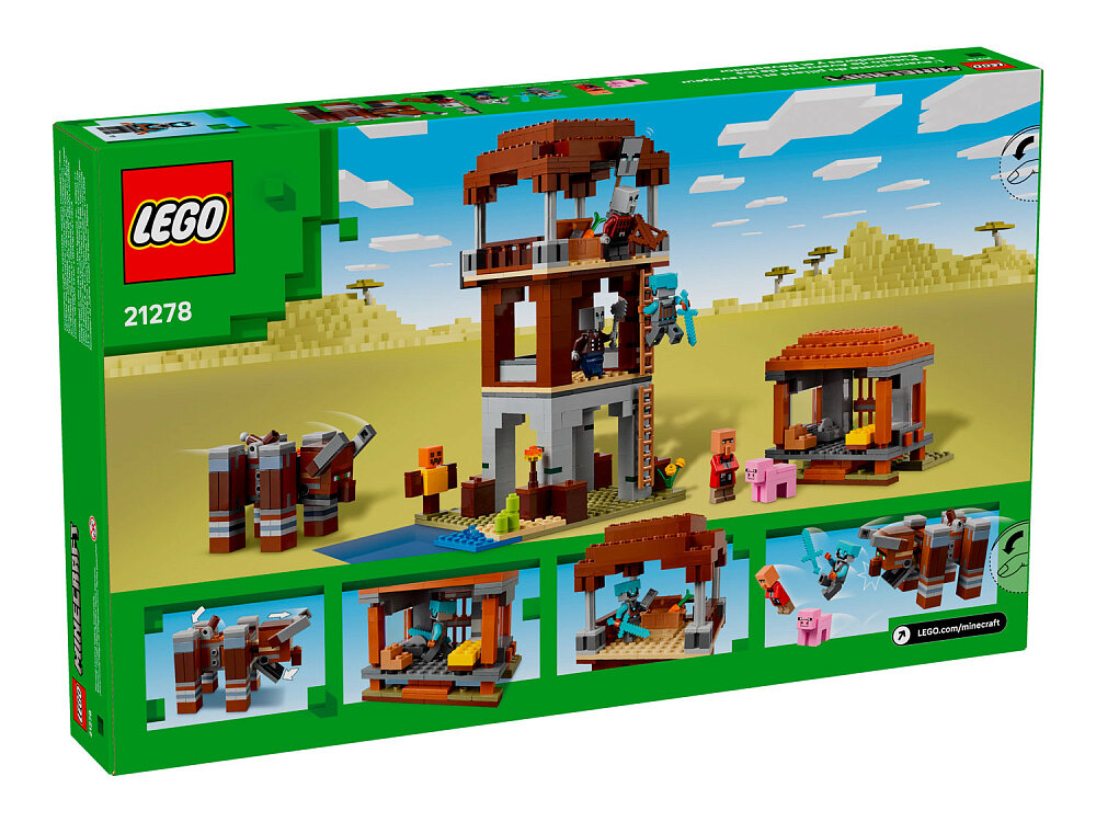 Конструктор LEGO Minecraft 21278 Конструктор Аванпост мародёров — фото 1