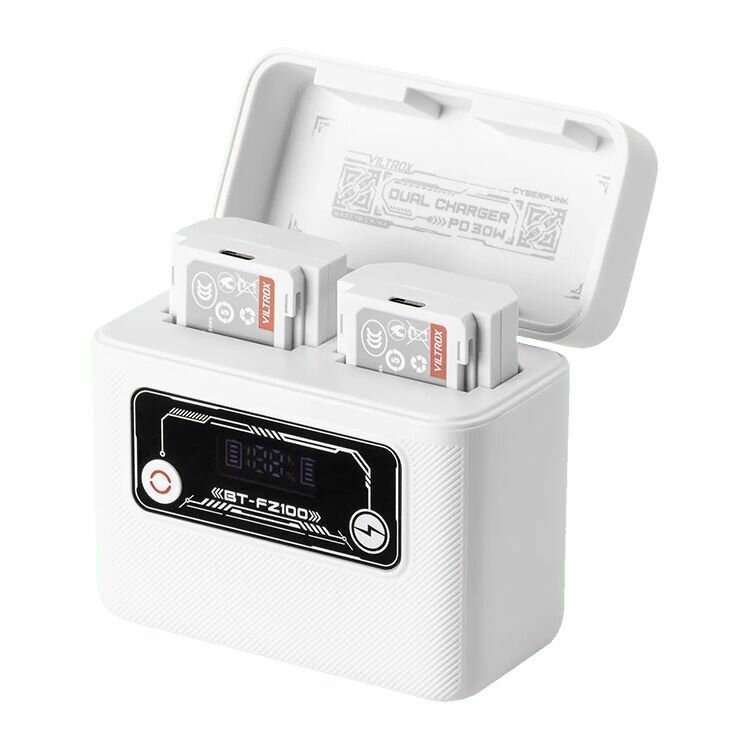 Зарядный кейс Viltrox BT-FZ100 5500mAh для NP-FZ100