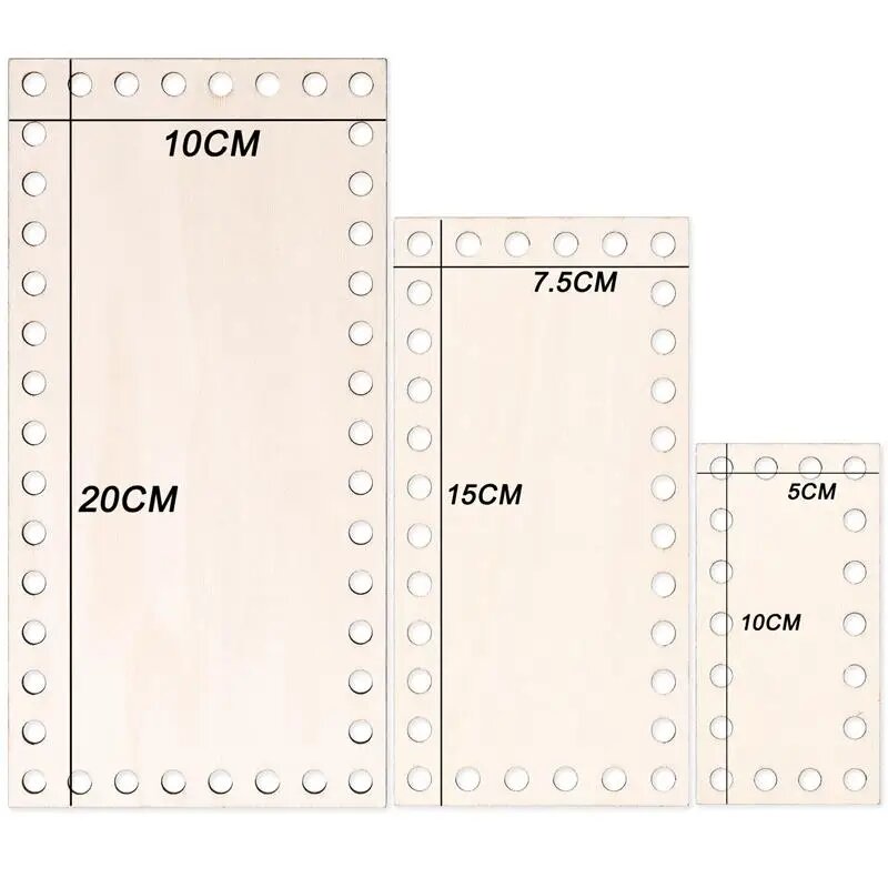 Деревянные основы для вязания крючком, 3pcs-03