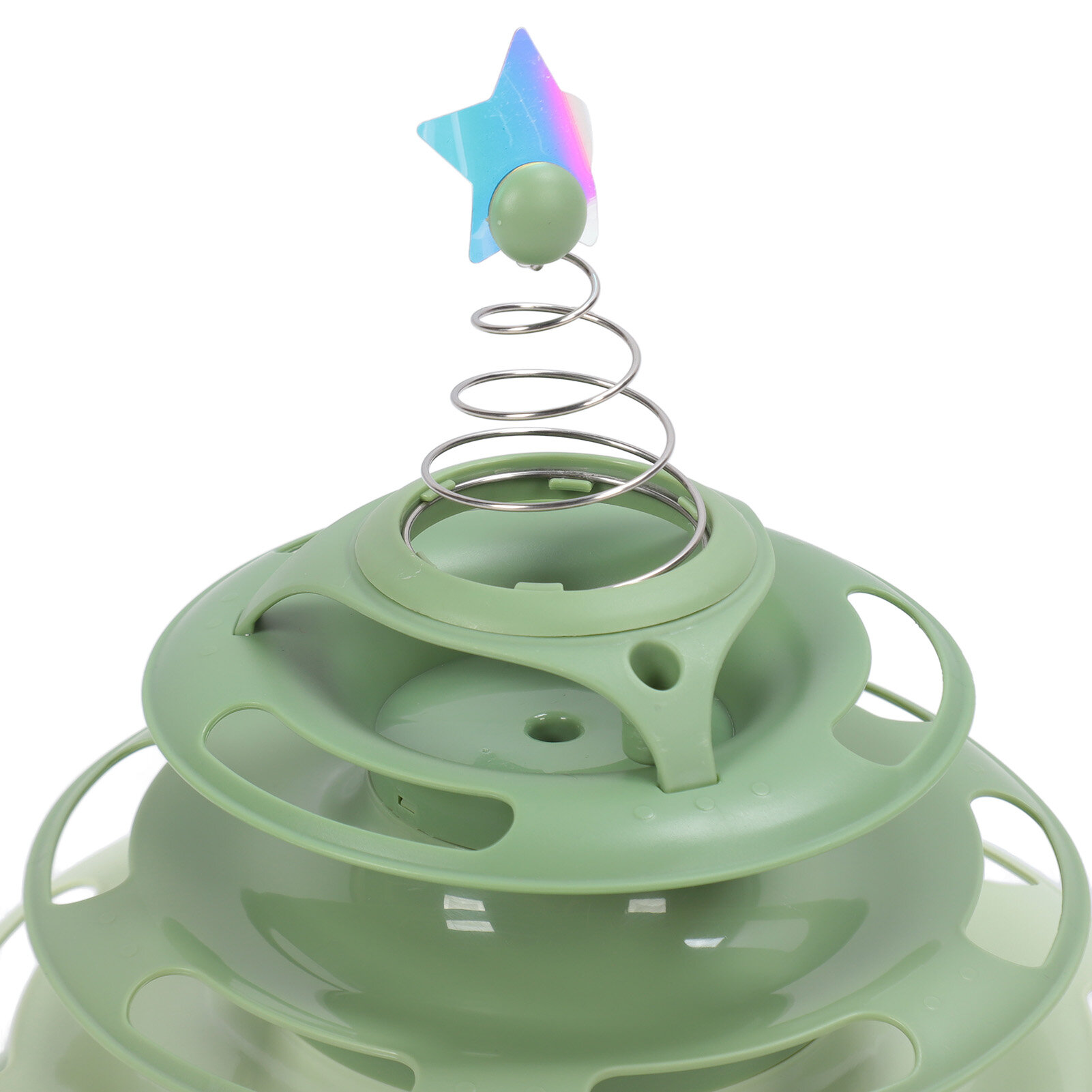 Игрушка для кошек, интерактивный проигрыватель, игрушка-башня для кошек, самоиграющая игрушка для кошек, круговая дорожка, игрушка для котенка, роликовая игрушка для дома, в помещении, тип 1