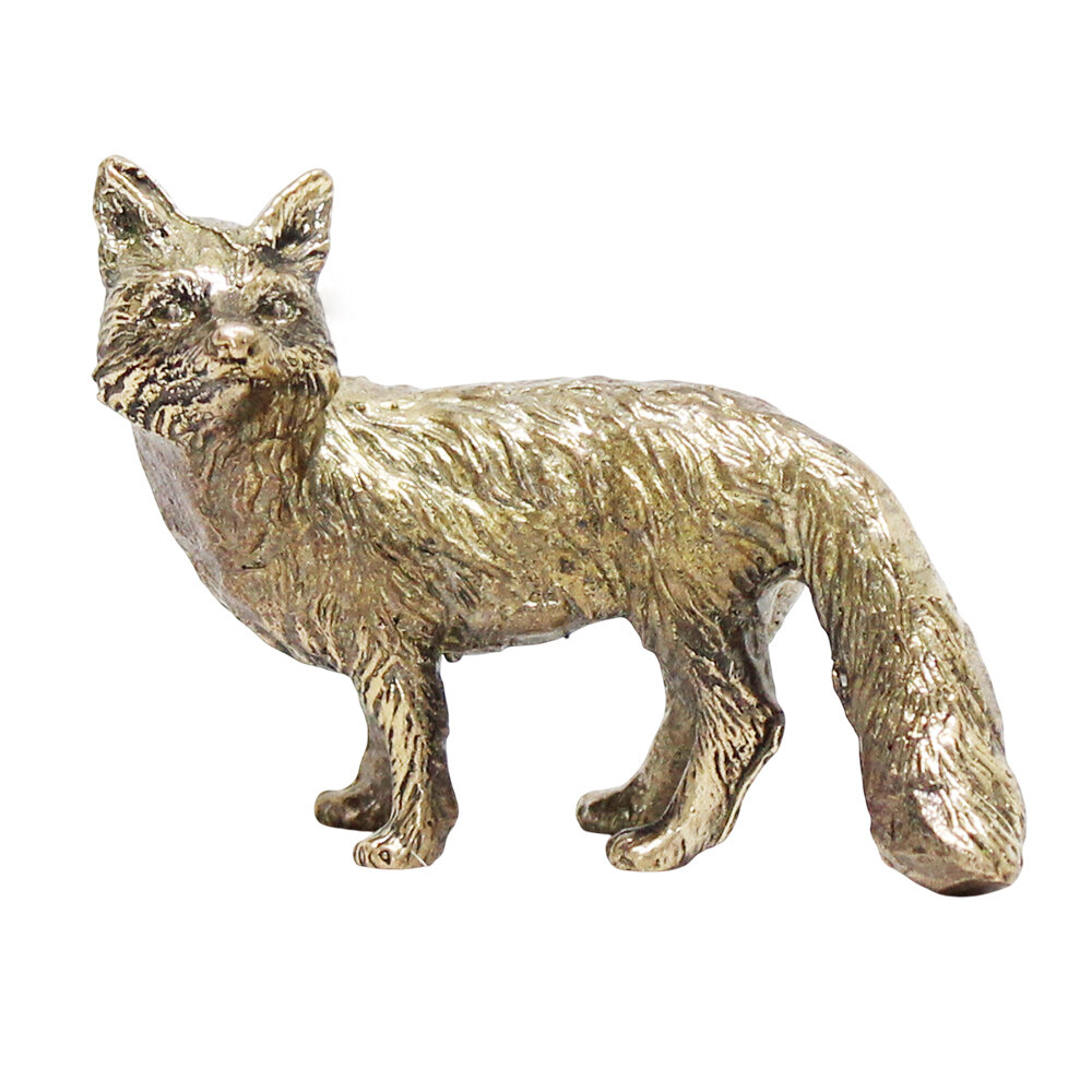 Фигурка из бронзы ручной работы "Лиса Асфира"