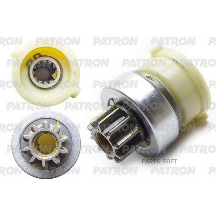 Бендикс стартера (BOSCH unit) FORD: Fiesta VI 08- / Focus III 10- / Mondeo IV 07- / C-Max II 10- \ MAZDA: 2 03- \ VOLVO: S40 II 05- PATRON P102820 | цена за 1 шт