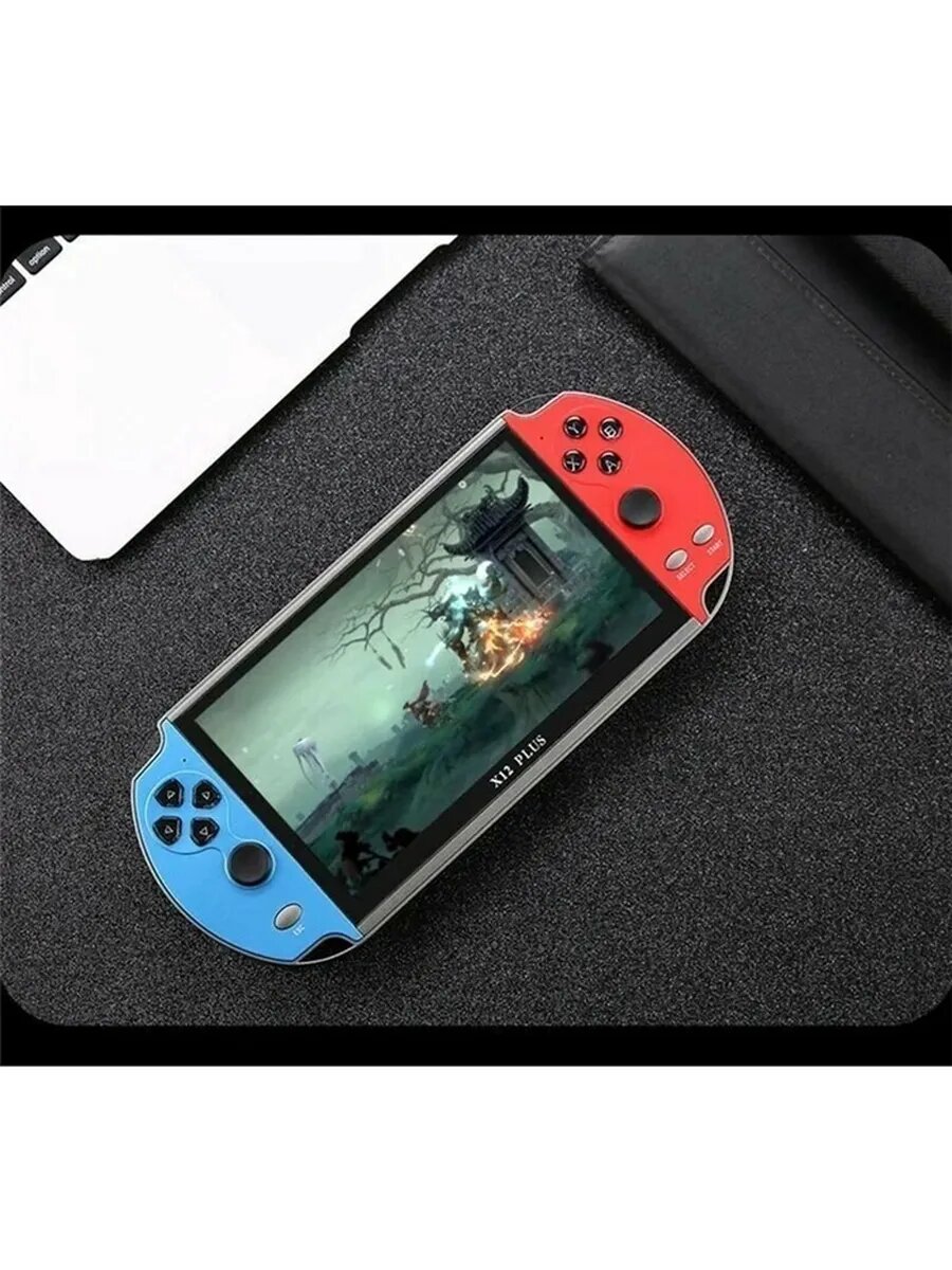 X12 Plus Портативная игровая приставка, сенсорная, слот для карт памяти, моноблок
