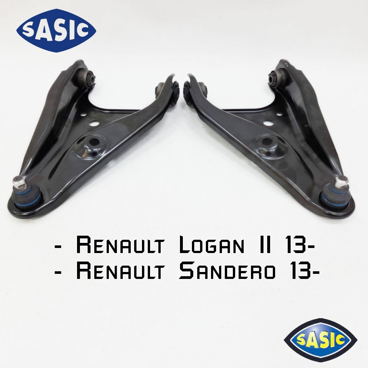 Передние рычаги SASIC для Renault Logan, Sandero, Рено Логан, Сандеро