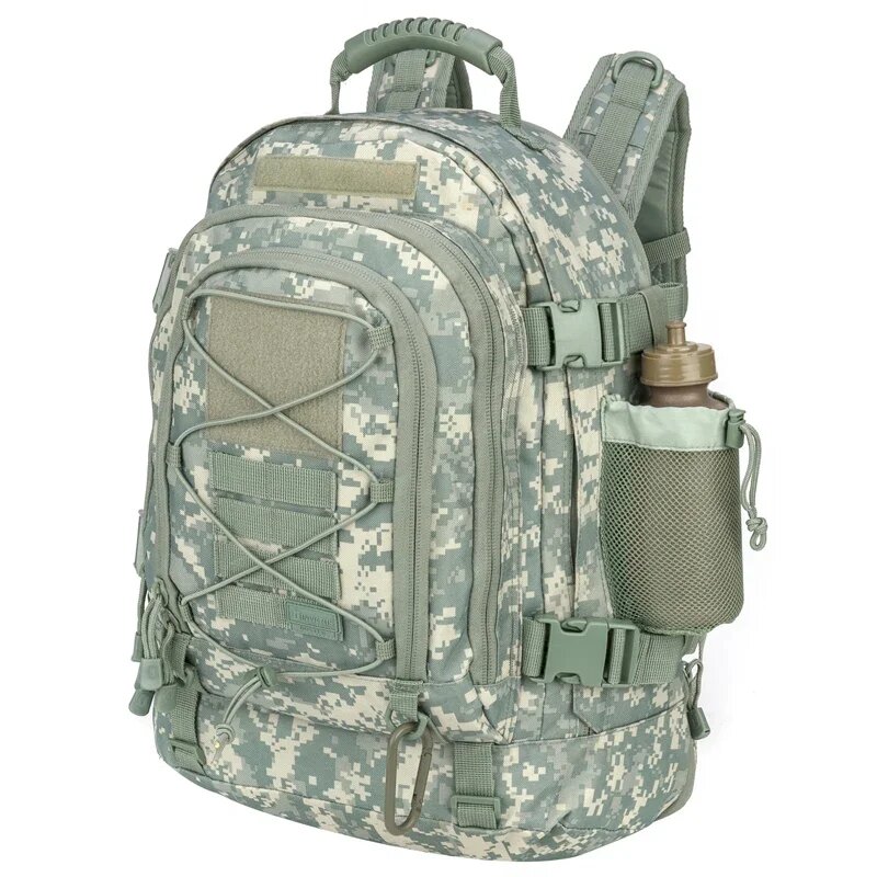 Рюкзак LQARMY, тактический, мягкий, нейлон 1000D, емкость55 л, зеленый