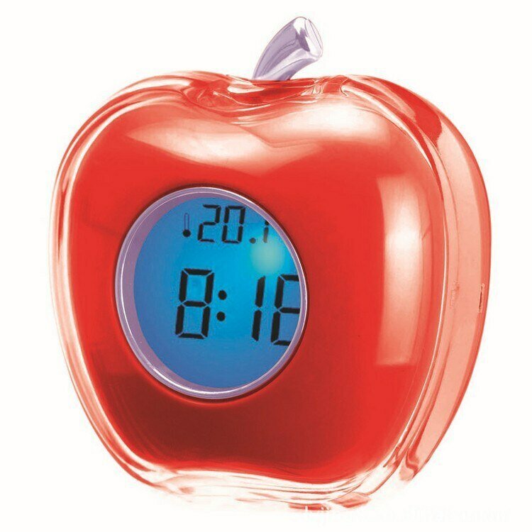 Говорящие настольные часы Яблоко