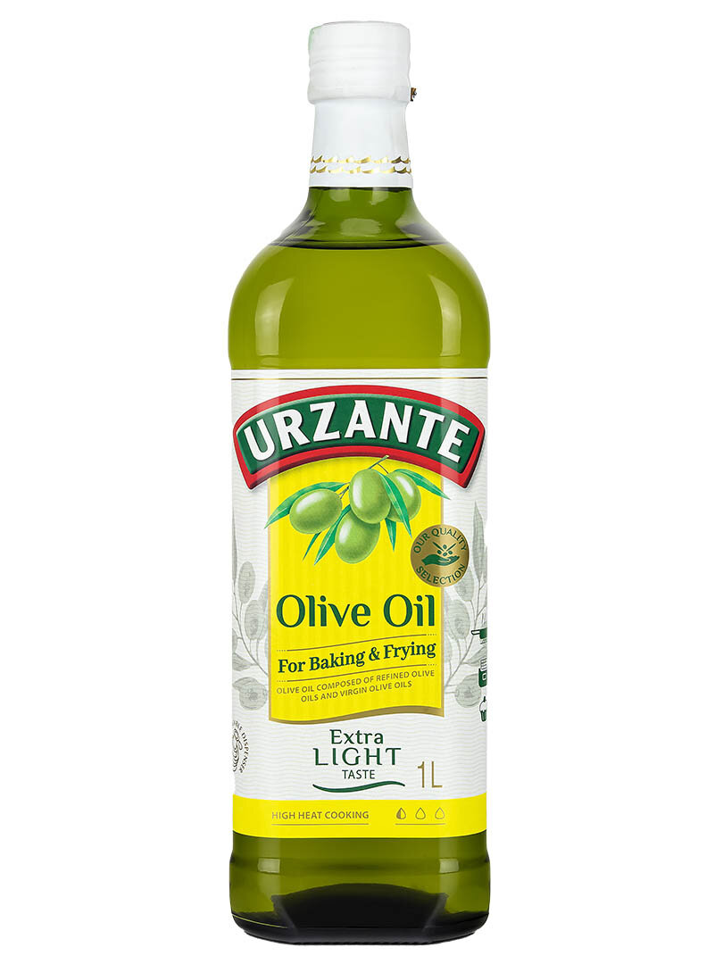 Оливковое масло Urzante рафинированное "Light", для жарки, 1 л