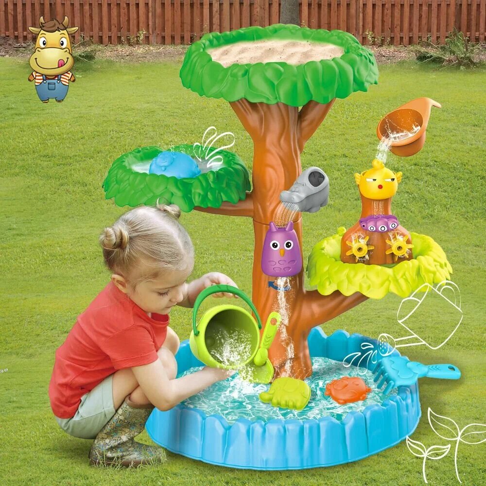 Детский игровой стол Rain Showers "Splash Pond", для игр с водой, 16 аксессуаров в комплекте