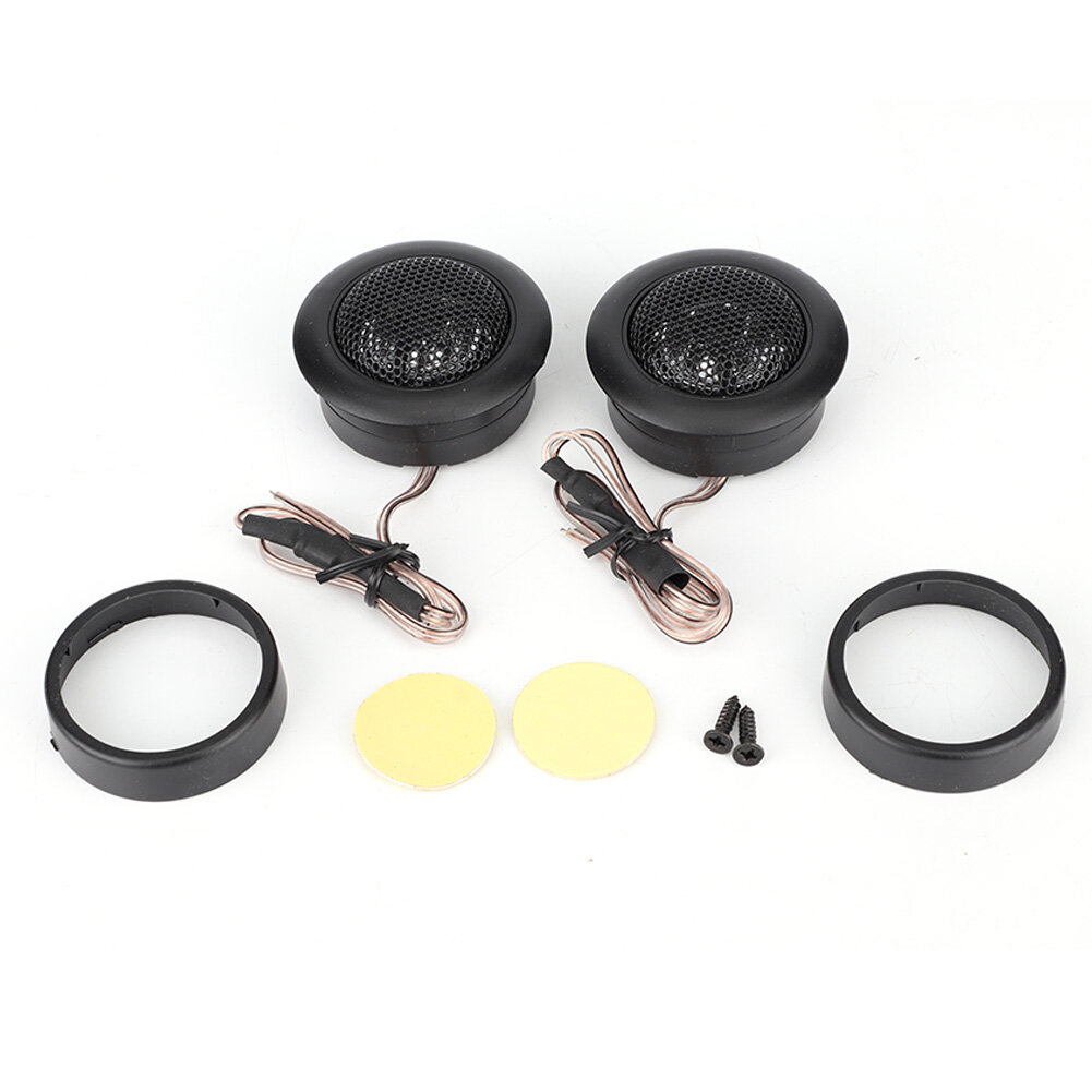 Пара Автомобильных Мини-Динамиков мощностью 12 В 120 Вт, Сверхмощный Громкий Купольный Аудио Динамик, Твитер, Громкоговоритель, Рожок
