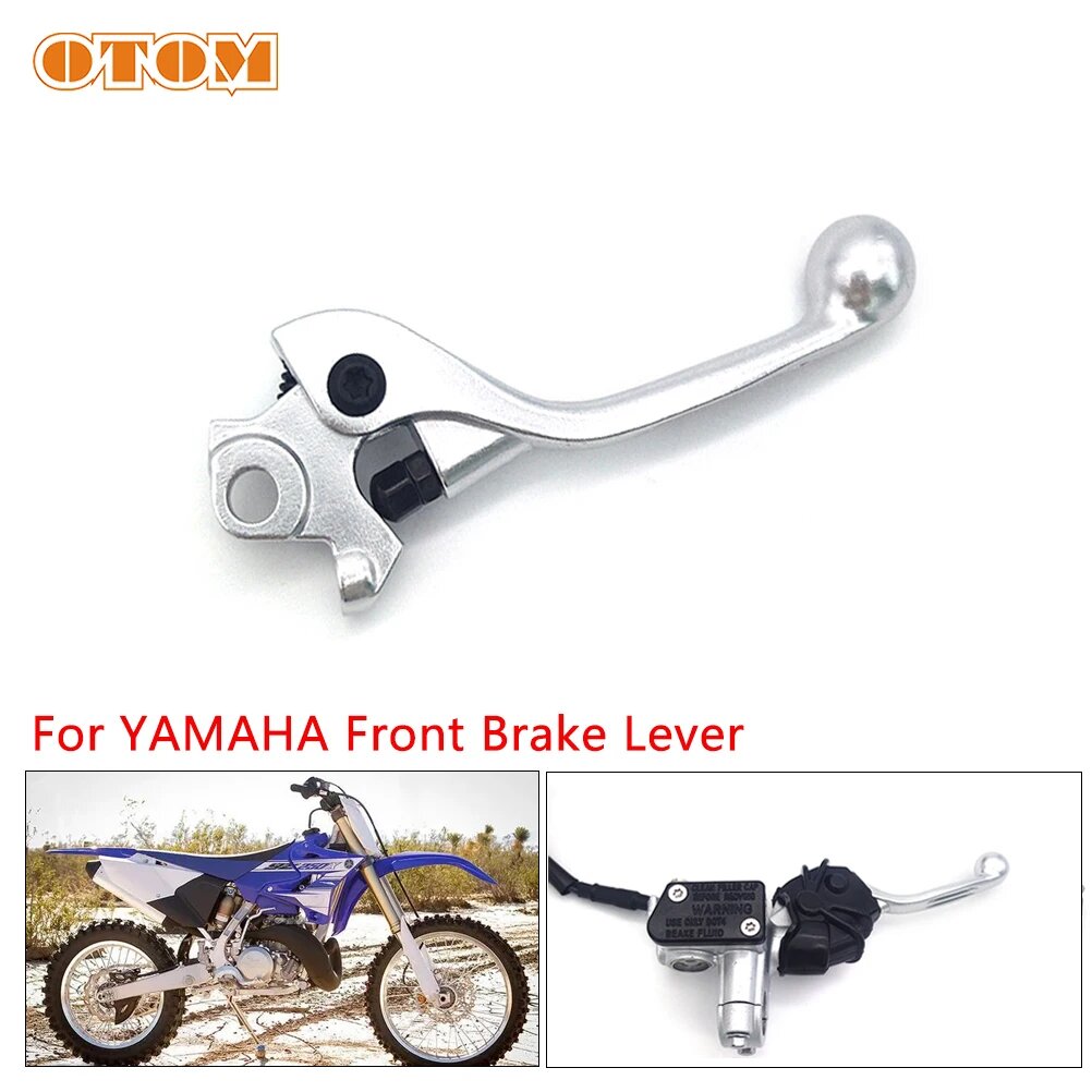 OTOM передний тормозной рычаг для мотоцикла YAMAHA YZ-F WRF 125 250 450 кованый главный цилиндр тормозной насос запасные части ручки управления