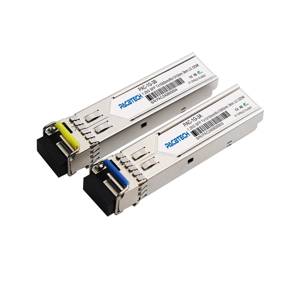 PACBTECH 1.25G SFP одномодовый трансивер, 3KM