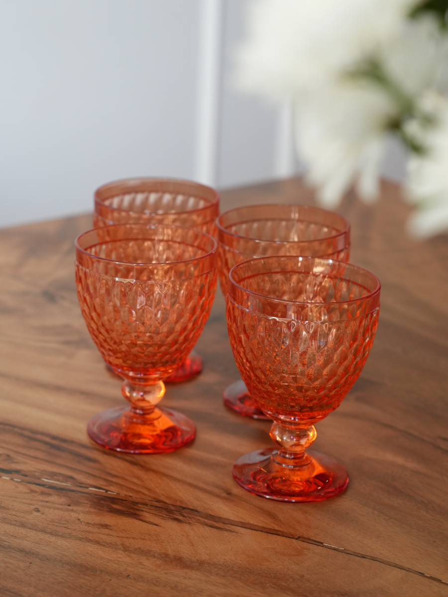 Набор бокалов для воды 410 мл, 4 шт, Boston Apricot, Villeroy & Boch, Хрустальное стекло