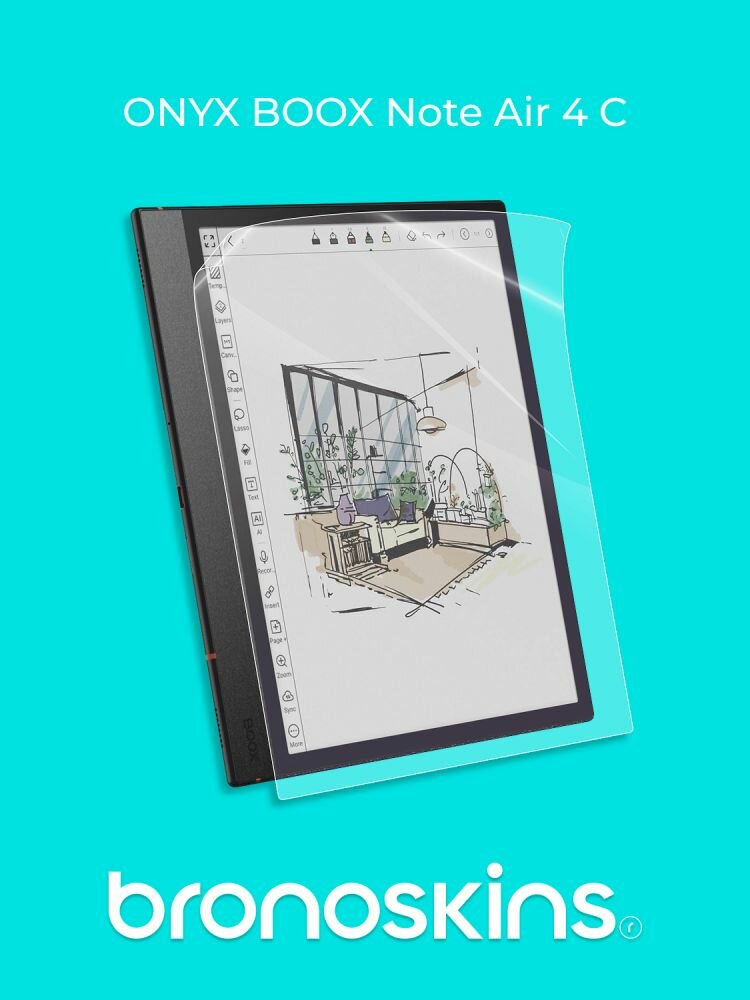 Матовая защитная пленка на электронную книгу Onyx Boox Note Air 4 C