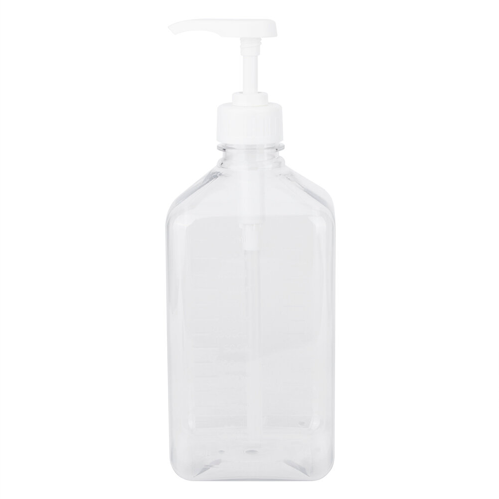 1600 мл простые бутылки с пресс-насосом, пустые бутылки для сиропа, кетчупа, соусов, приправ, контейнеры для выжимания бутылок