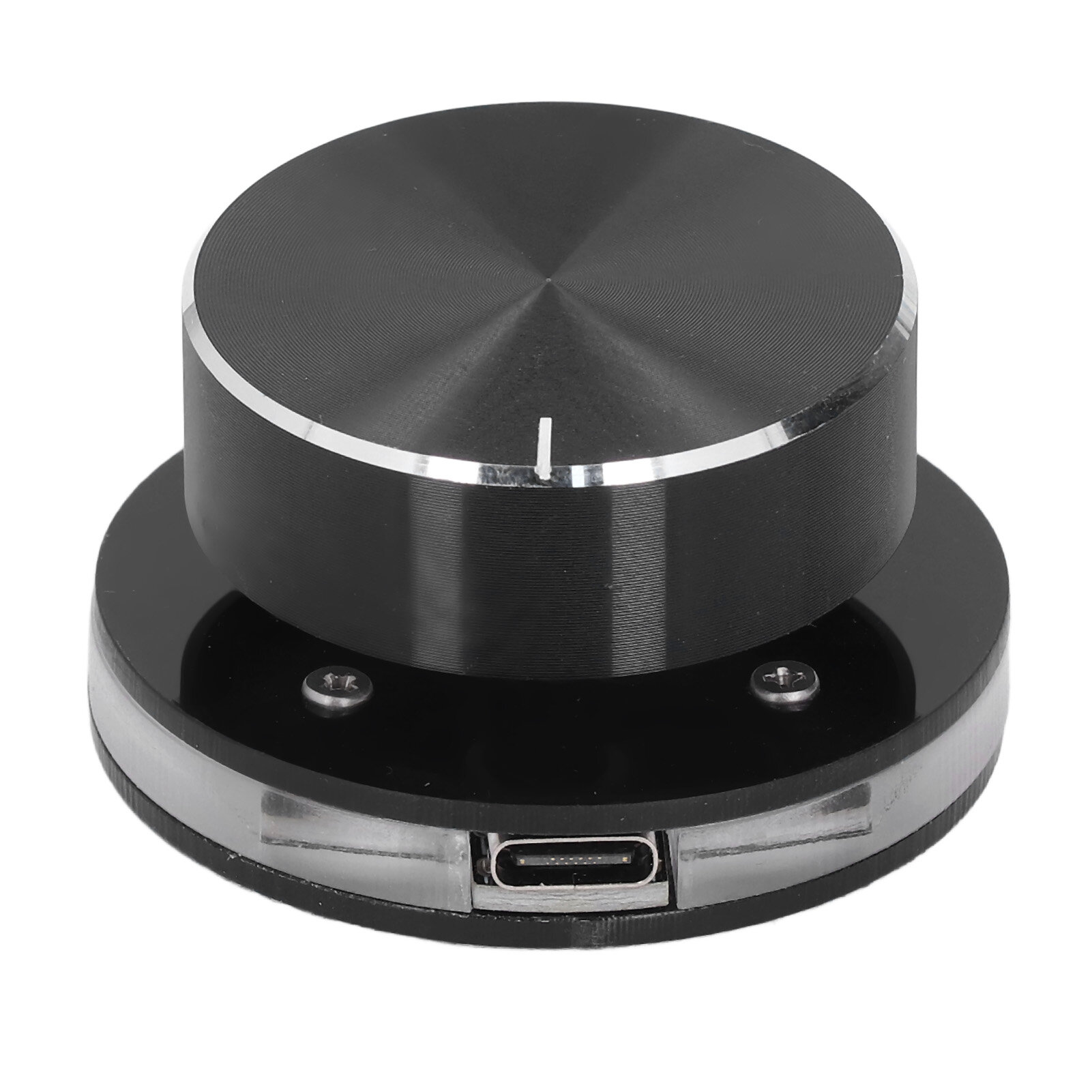 USB-регулятор громкости для Android-системы ПК, мультимедиа, внешний контроллер регулировки носителя типа C с RGB-подсветкой