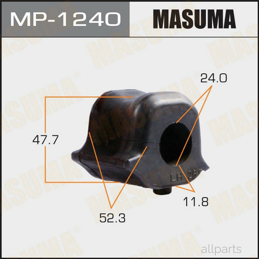 MASUMA MP1240 втулка стабилизатора