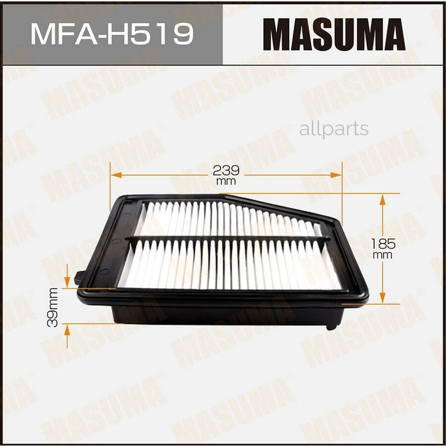 MASUMA MFA-H519 Фильтр воздушный HONDA CIVIC MASUMA MFA-H519