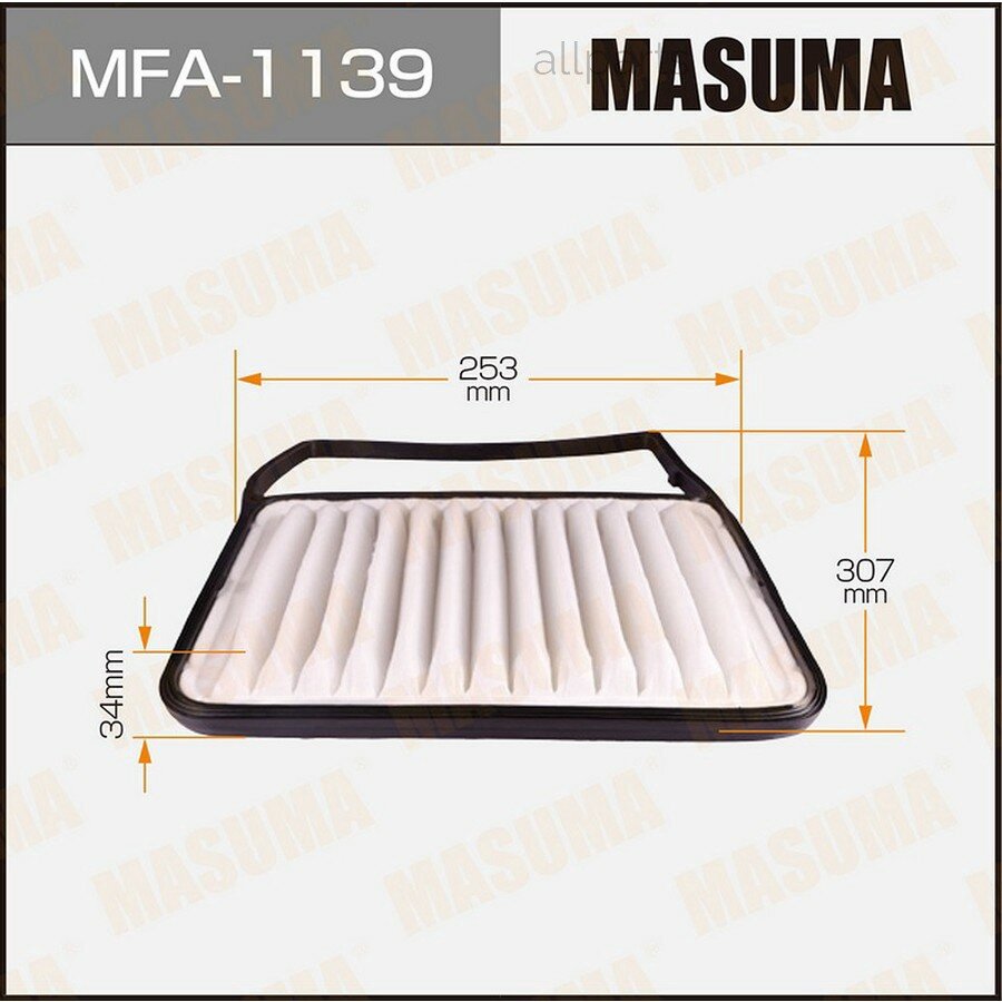 MASUMA MFA-1139 Фильтр воздушный TOYOTA bB MASUMA MFA-1139