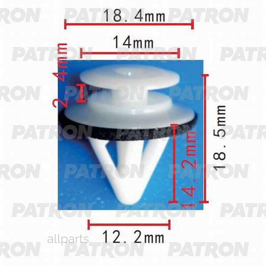PATRON P37-0161 Крепеж (клоп)