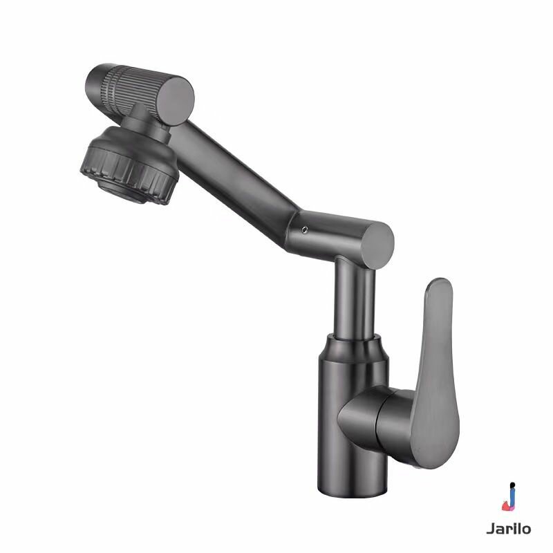 Lucky Cat умывальник механическая рука вращающийся горячий и холодный кран