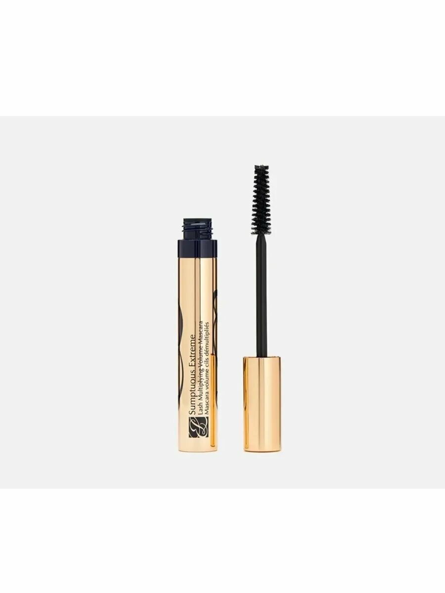 Тушь Estee Lauder Sumptuous Extreme Black, для ресниц, эффект накладных