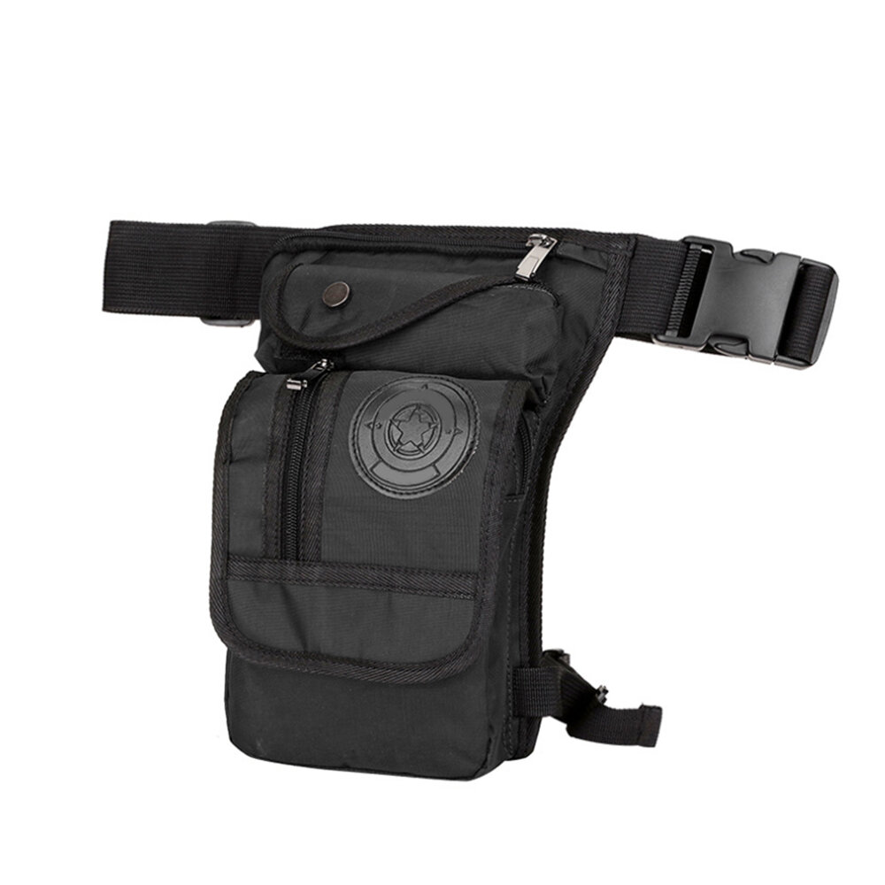Набедренная сумка, универсальная, водонепроницаемая, удобная, стильная, нейлоновая поясная сумка для путешествий на открытом воздухе, черная.