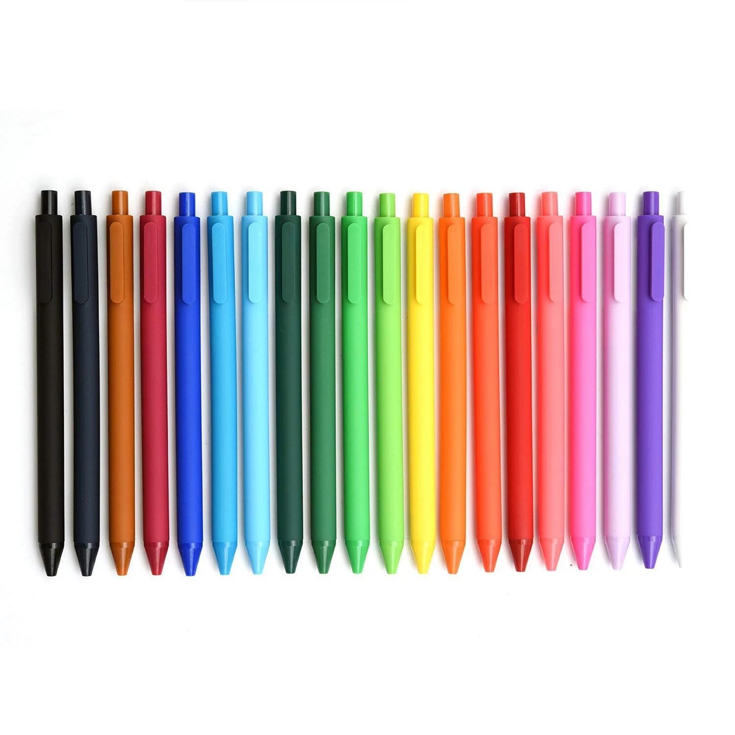 Набор гелевых ручек Xiaomi KACO Pure Plastic Gel Ink Pen 20 шт. K1015 (цветные)