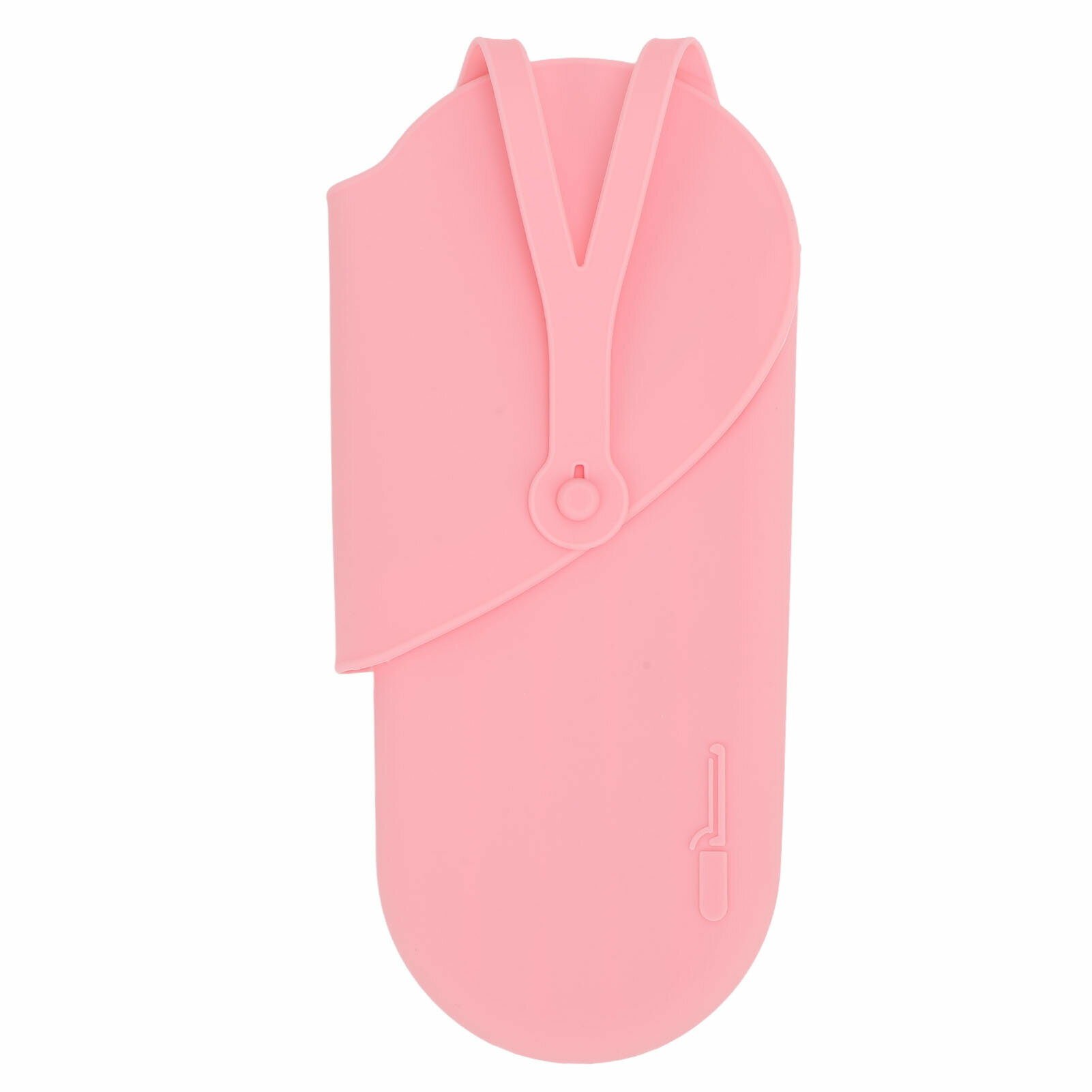 Силиконовый термостойкий чехол-подставка, нескользящий держатель для выпрямителя, щипцов для завивки волос, горячих инструментов для волос, розовый