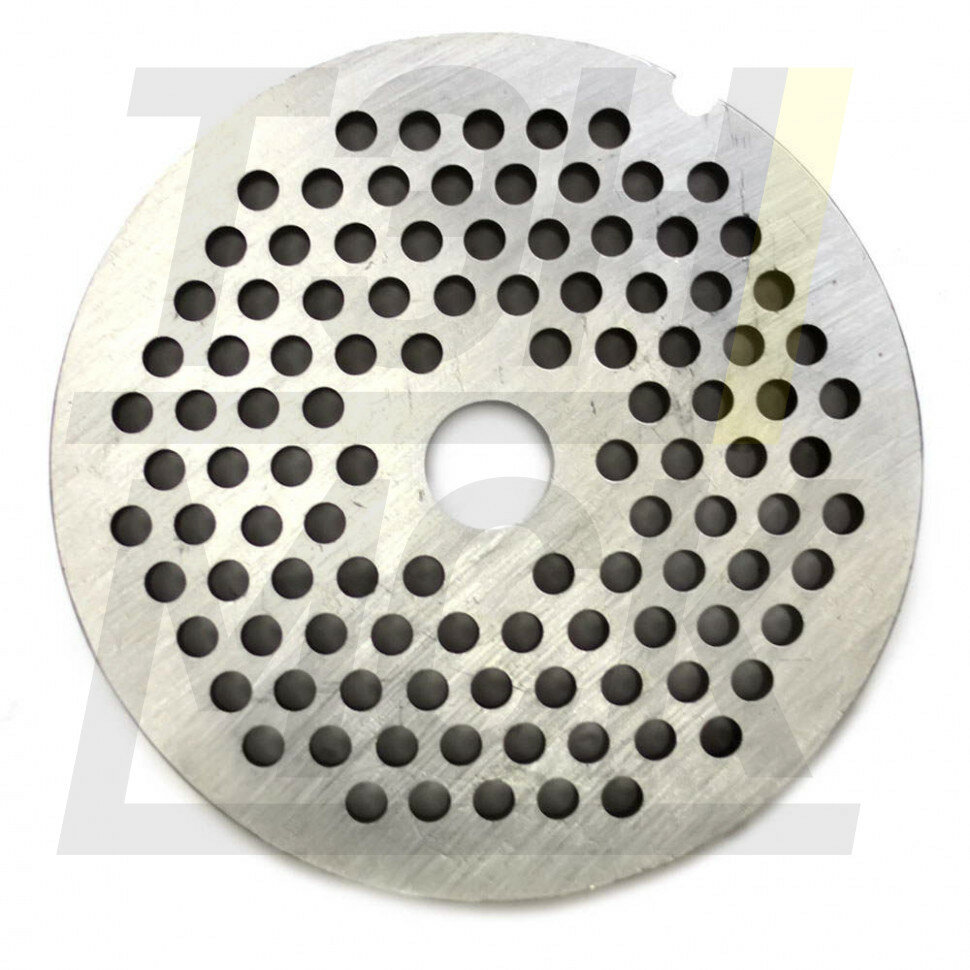 Набор 2 шт Мелкая решётка для мясорубки Moulinex HV8, D62, KMh1044