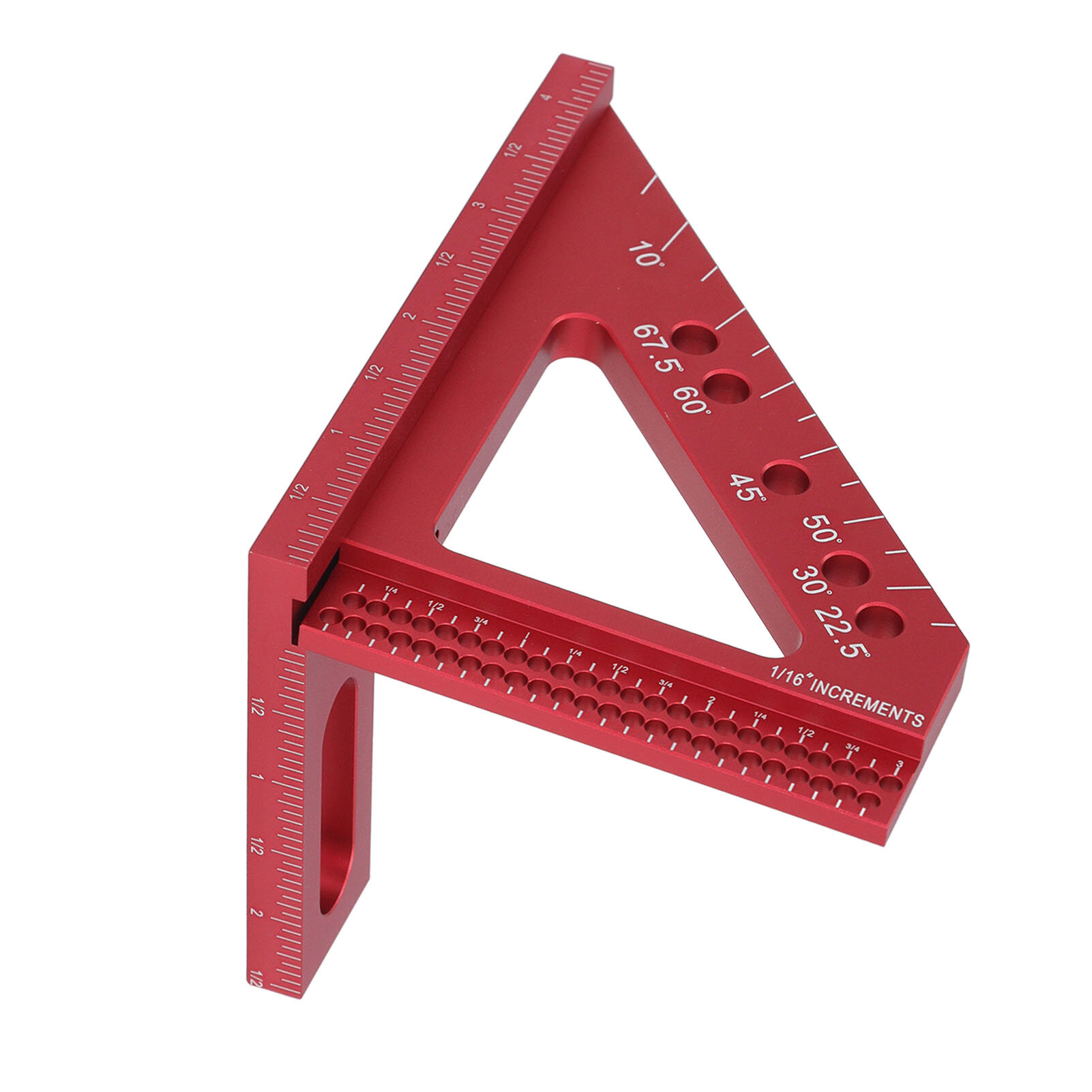 3D многоугловая измерительная линейка с позиционным отверстием, разметочная линейка 45 90 градусов, плотницкий угольник с позиционным штифтом угла
