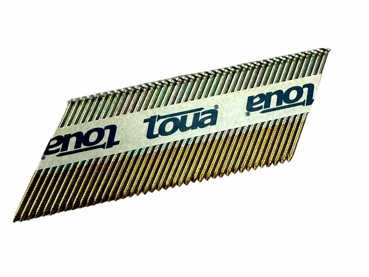 Гвозди по дереву TOUA 28763RIEG, рифленые c гальваническим покрытием (2,87х63 мм, 3000 шт)