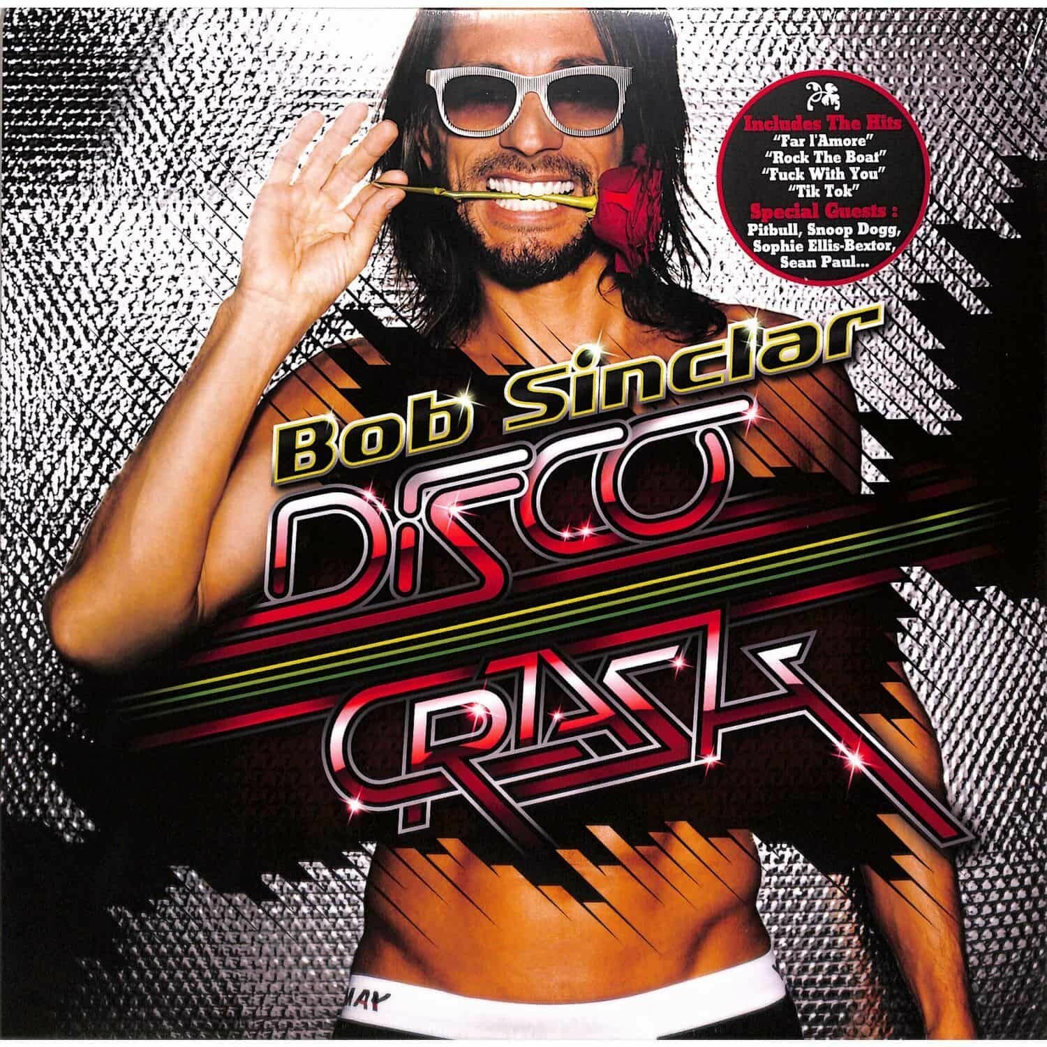 Bob Sinclar. Disco Crash (France, Wagram Music, 3467526, 2024, новая импортн. виниловая пластинка в заводской упаковке) 2LP