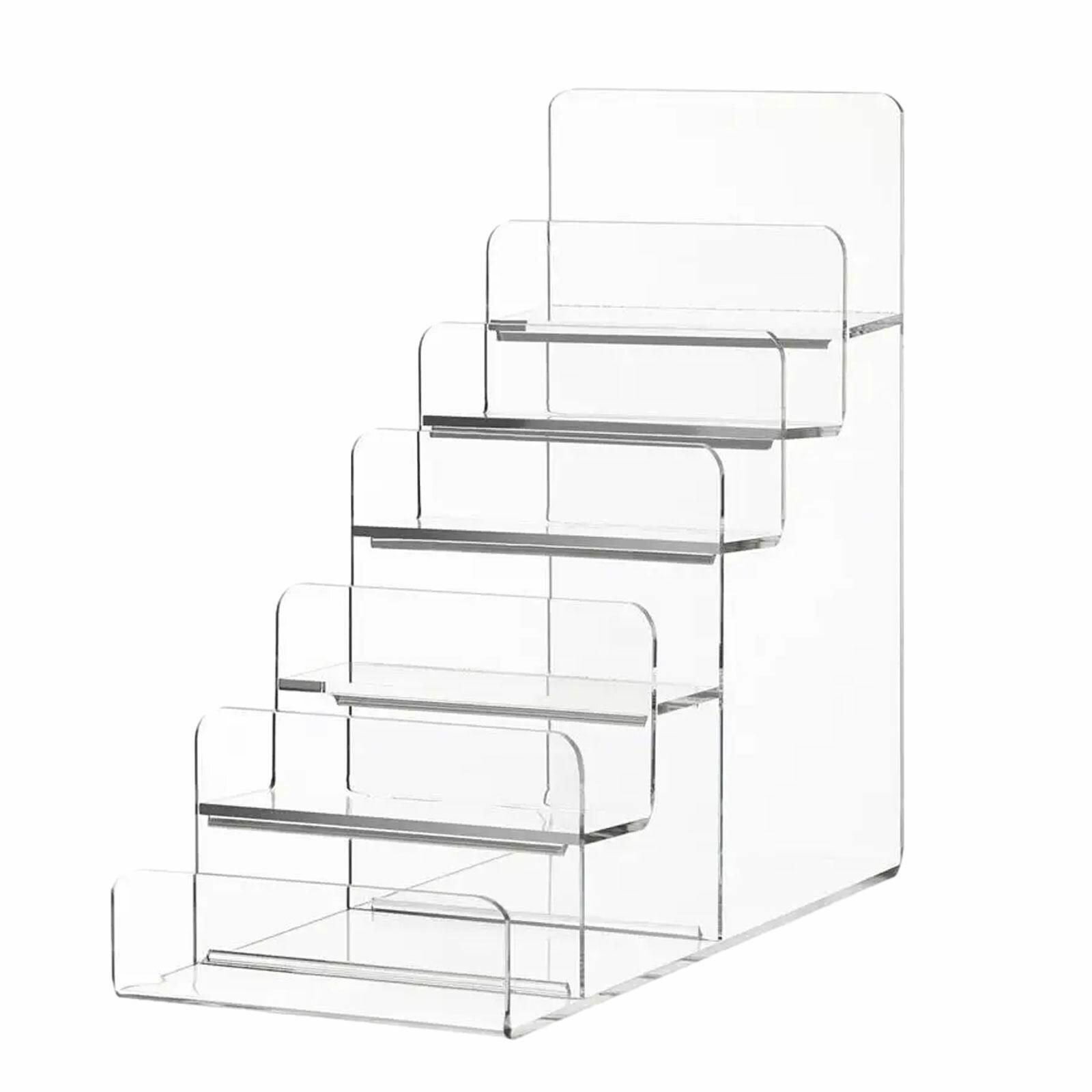 Горка из оргстекла 6 ступенчатая для товара 235*100*215 мм